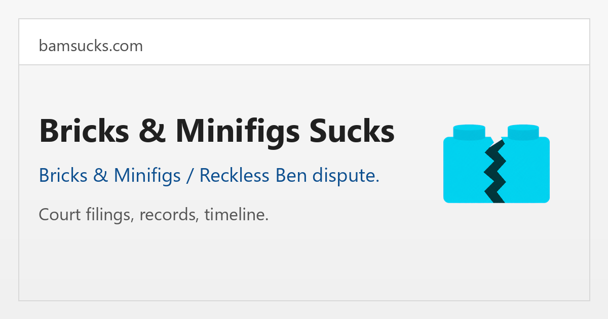 Reckless Ben Community Archive